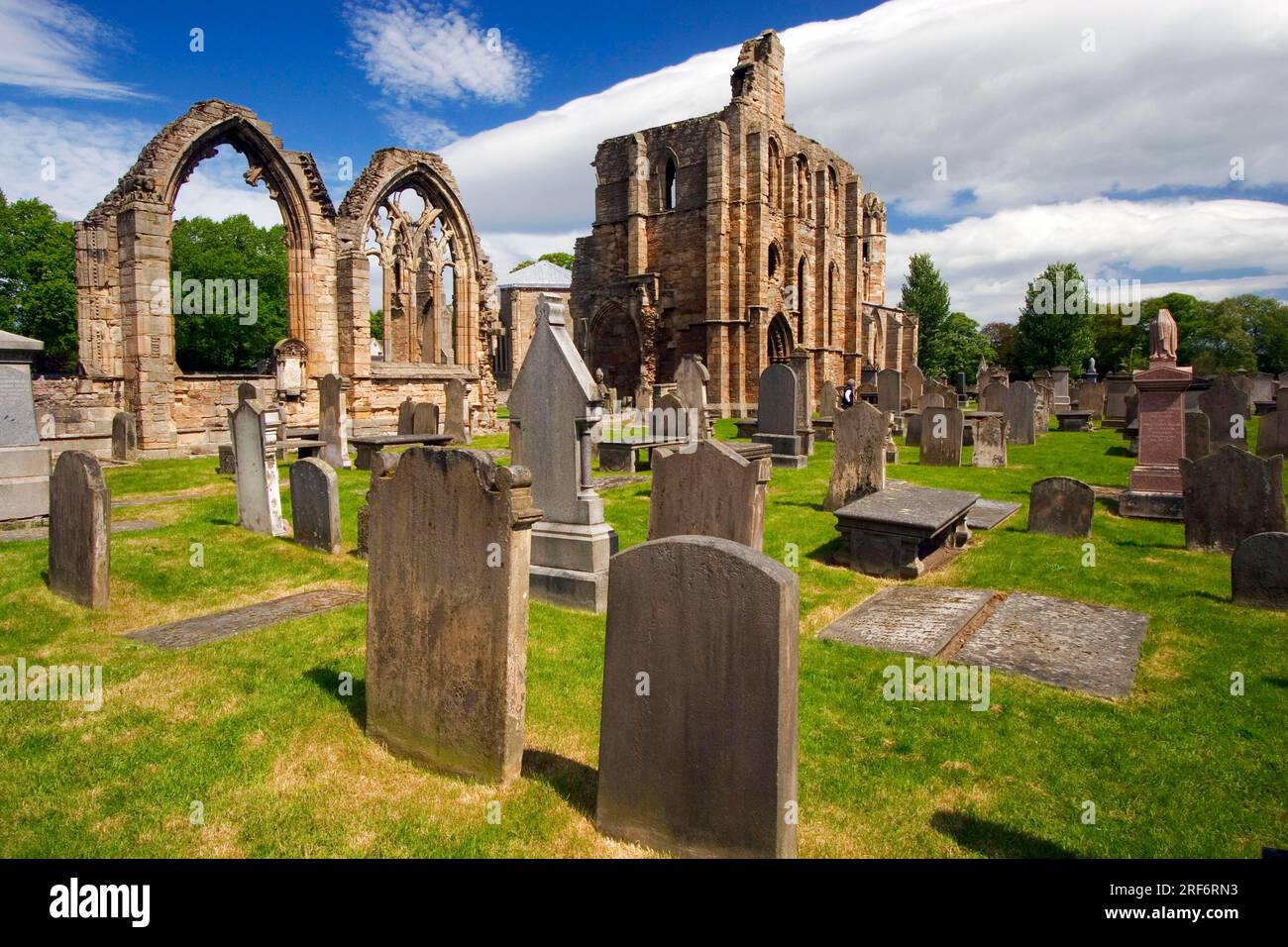Elgin Cathedral Ruins and Cemetery, Elgin, Moray, Scotland, Elgin ...