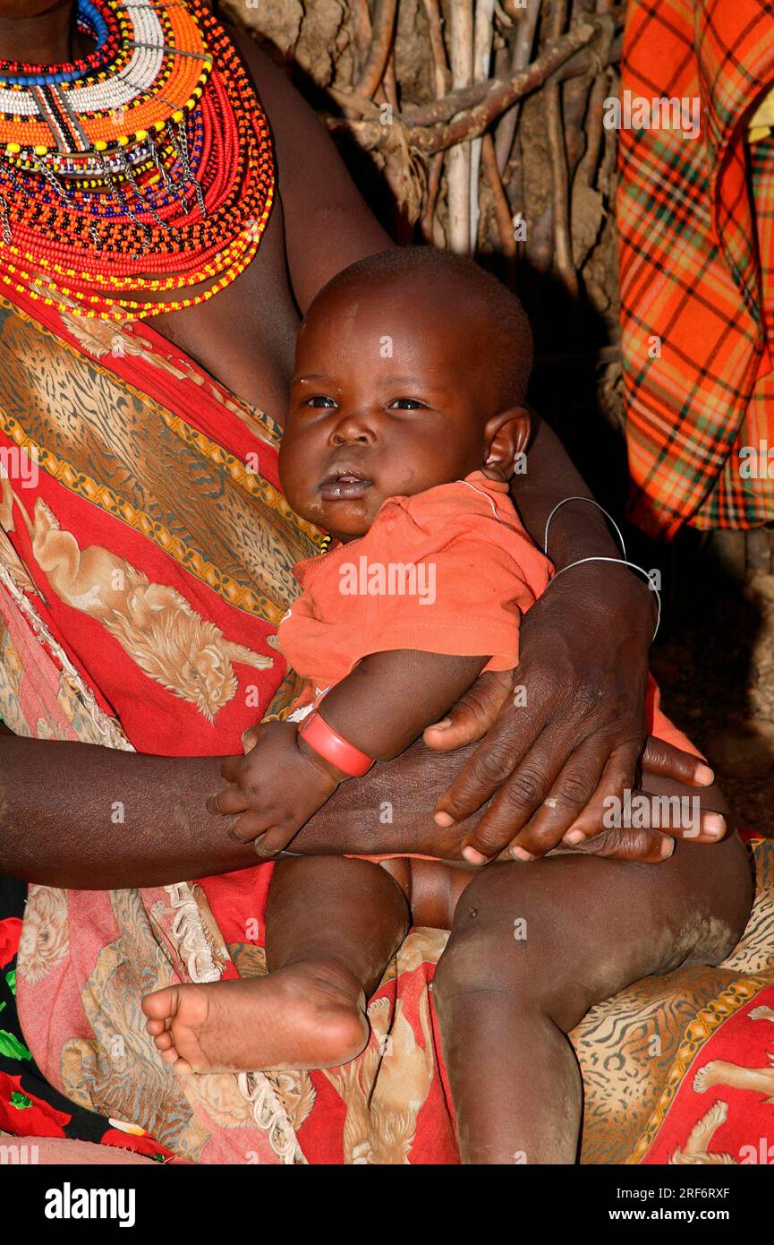 Turkana child, Turkana tribe, Lake Turkana, Kenya Stock Photo - Alamy