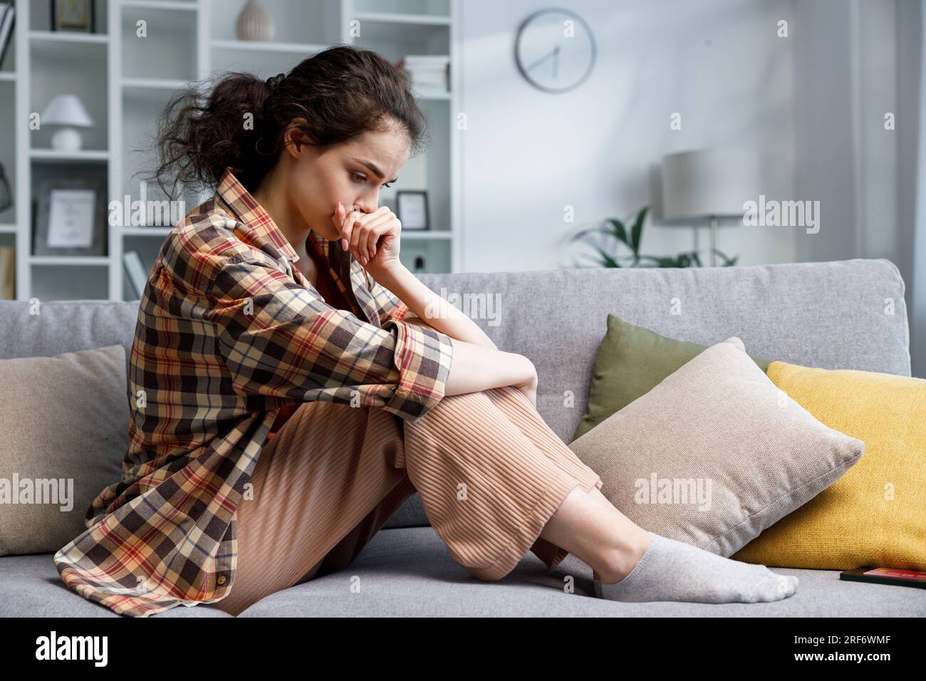 Feeling tense thinking hi-res stock photography and images - Alamy