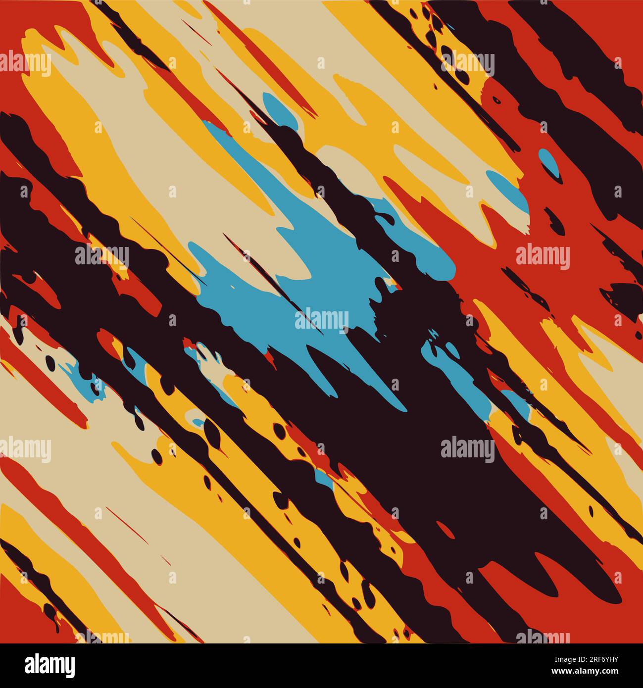 A Modern abstract art painting Stock Vector Image & Art - Alamy