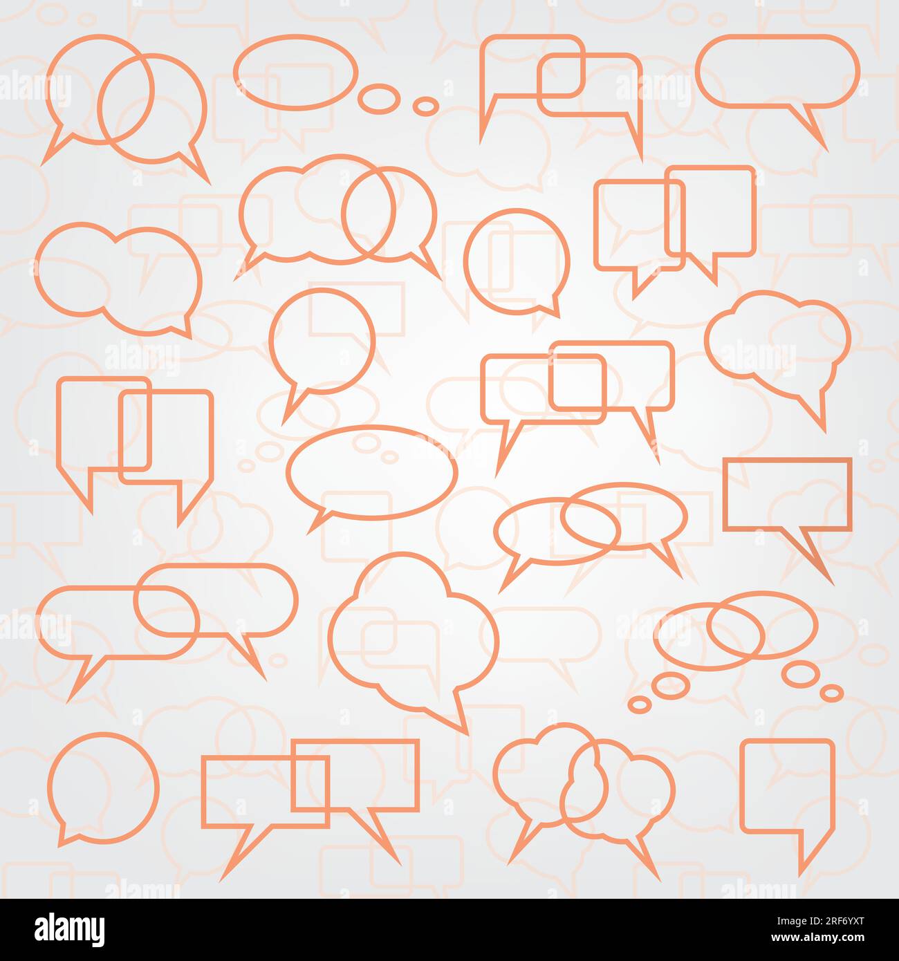 Speech Bubble Background Design Stock Vector Image & Art - Alamy
