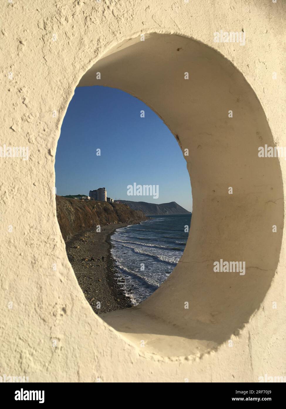 Sea through arch window arch hi-res stock photography and images - Alamy