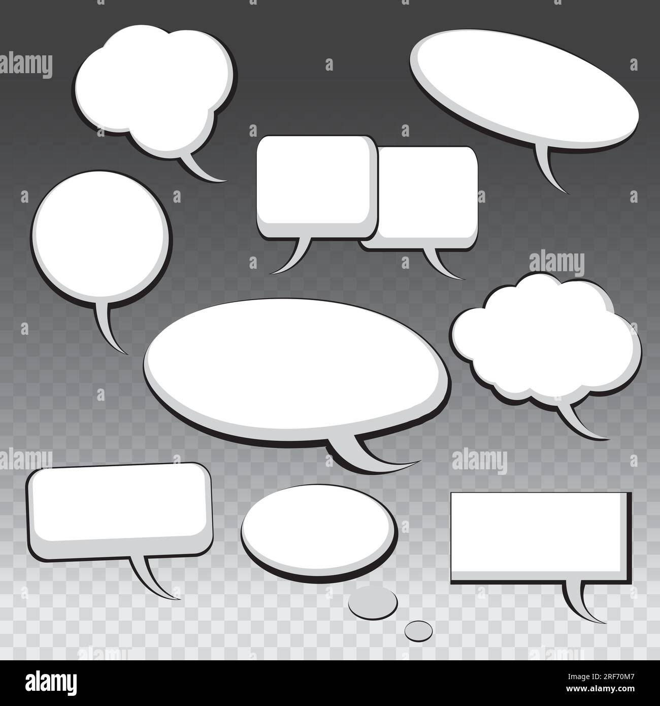 Cloud shaped box Stock Vector Images - Alamy