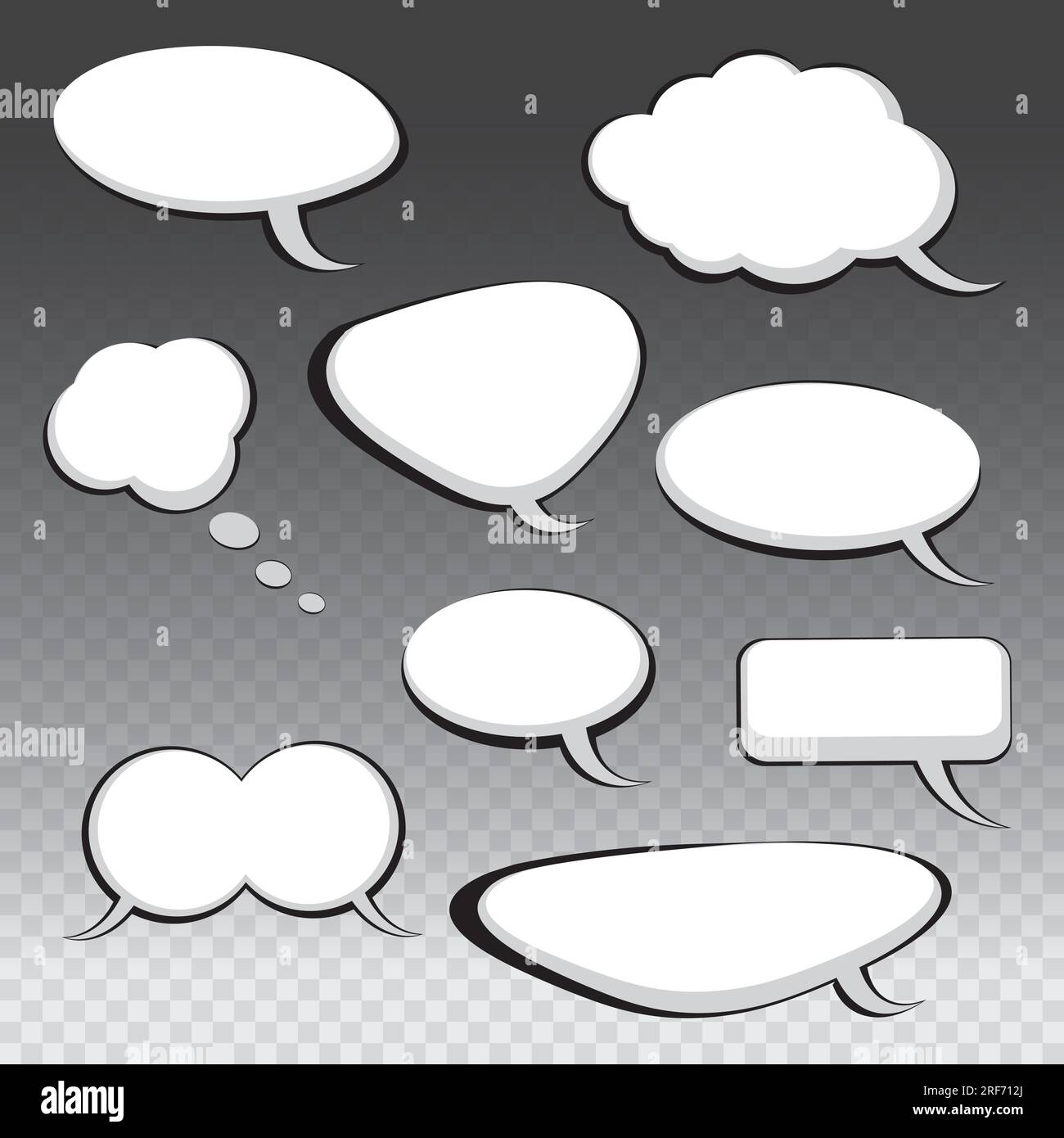 Cloud shaped box Stock Vector Images - Alamy