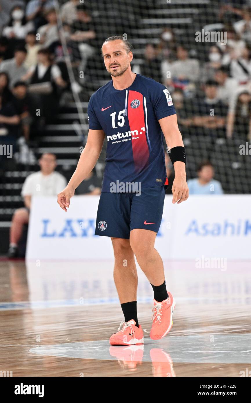 Ariake Arena Tokyo, Japan. 31st July, 2023. Kent Robin Tonnesen (PSG ...