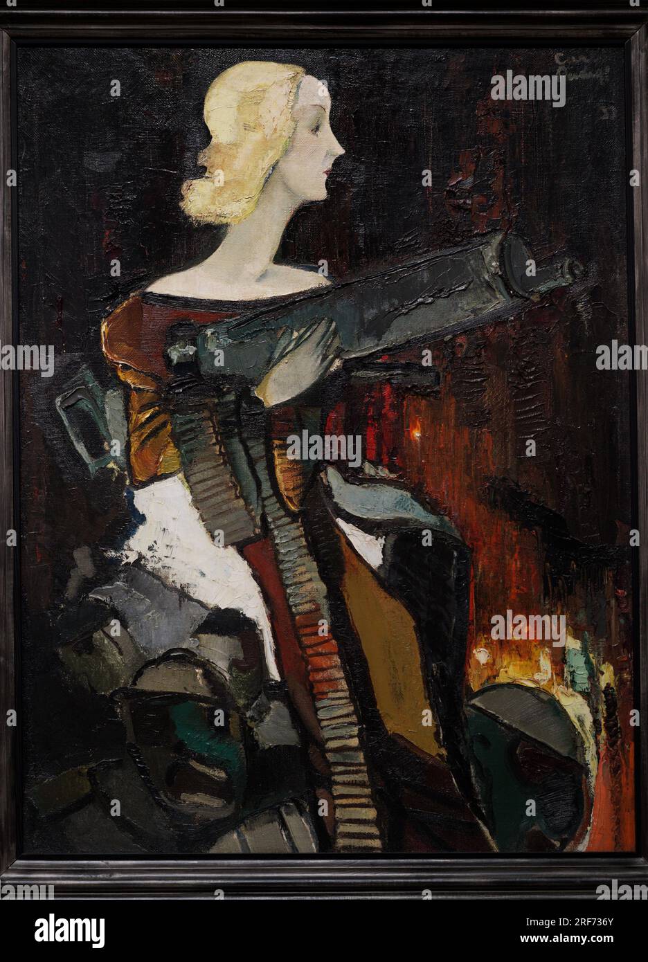 Virgin with a machine gun hi-res stock photography and images - Alamy