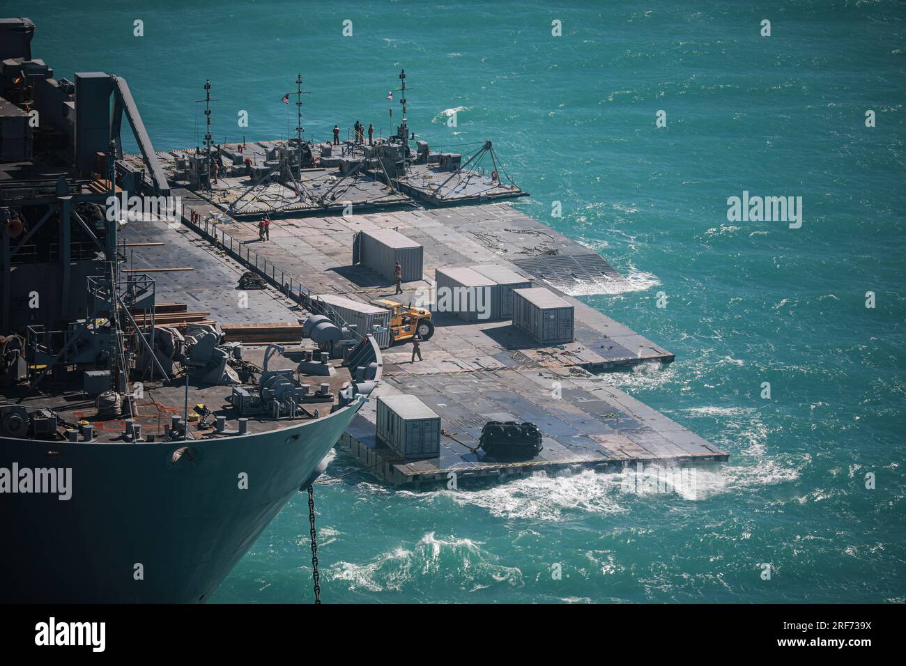 Army mariners assigned to the 368th Seaport Operations Company and ...