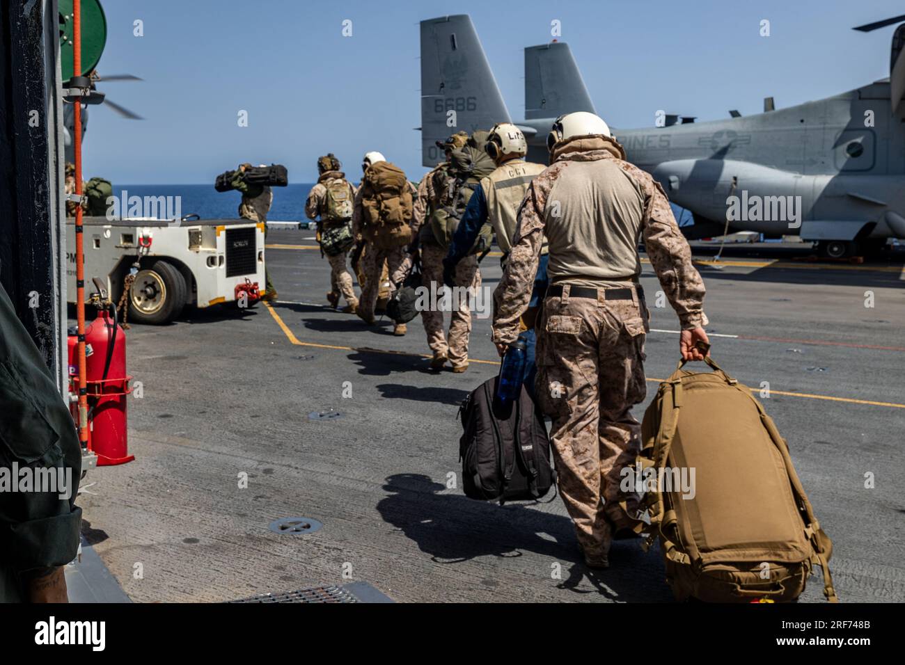 U.S. Marines with the 26th Marine Expeditionary Unit (Special ...
