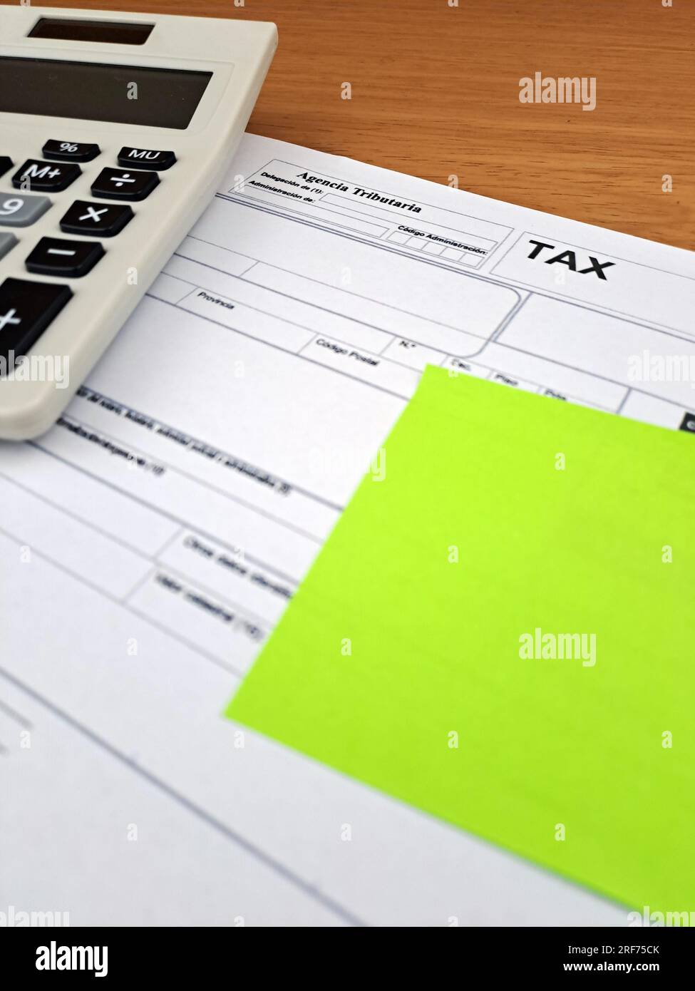Taxes spain hi-res stock photography and images - Alamy