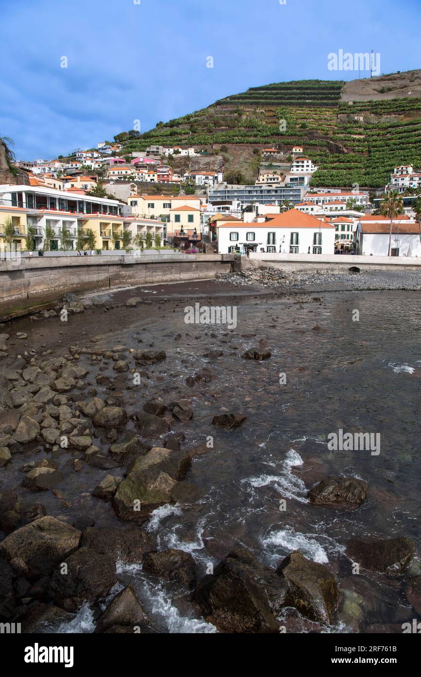 Hafen von Camara de Lobos, Funchal, Insel Madeira, Portugal Stock Photo ...
