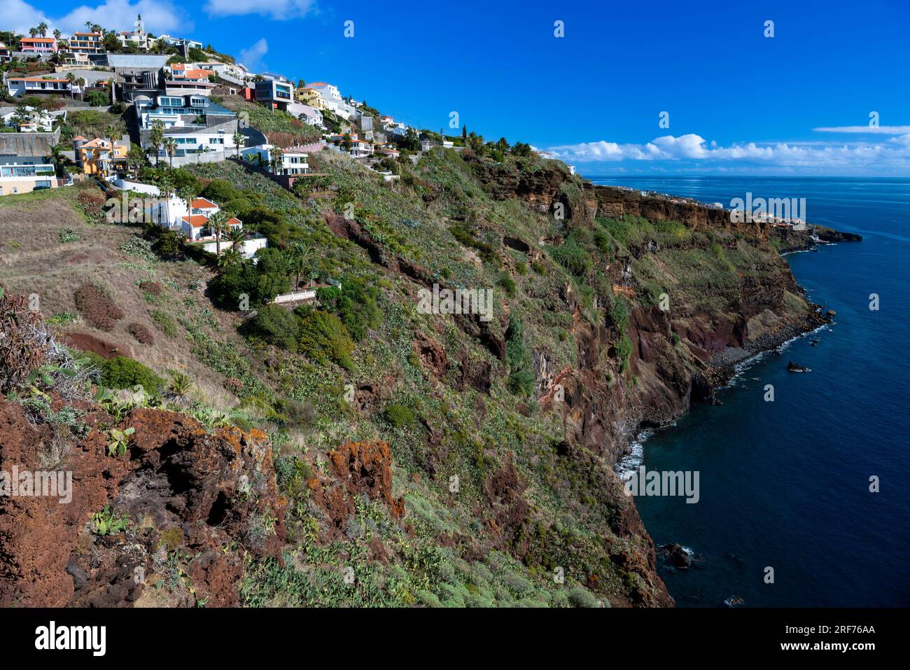 Steilküste bei Garajau, Insel Madeira, Portugal Stock Photo - Alamy