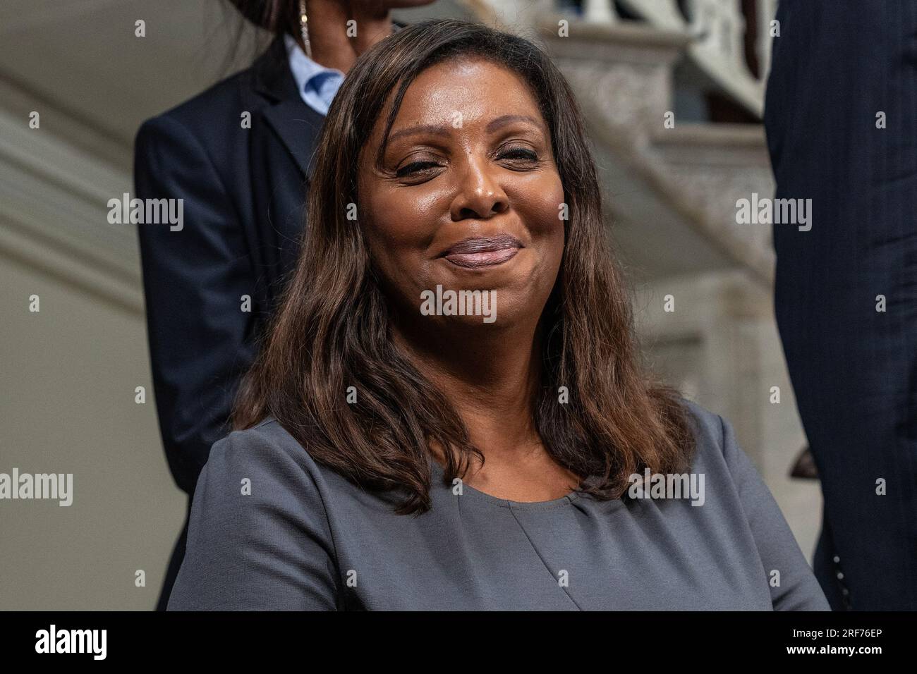 State Attorney General Letitia James Seen At Public Safety Announcement