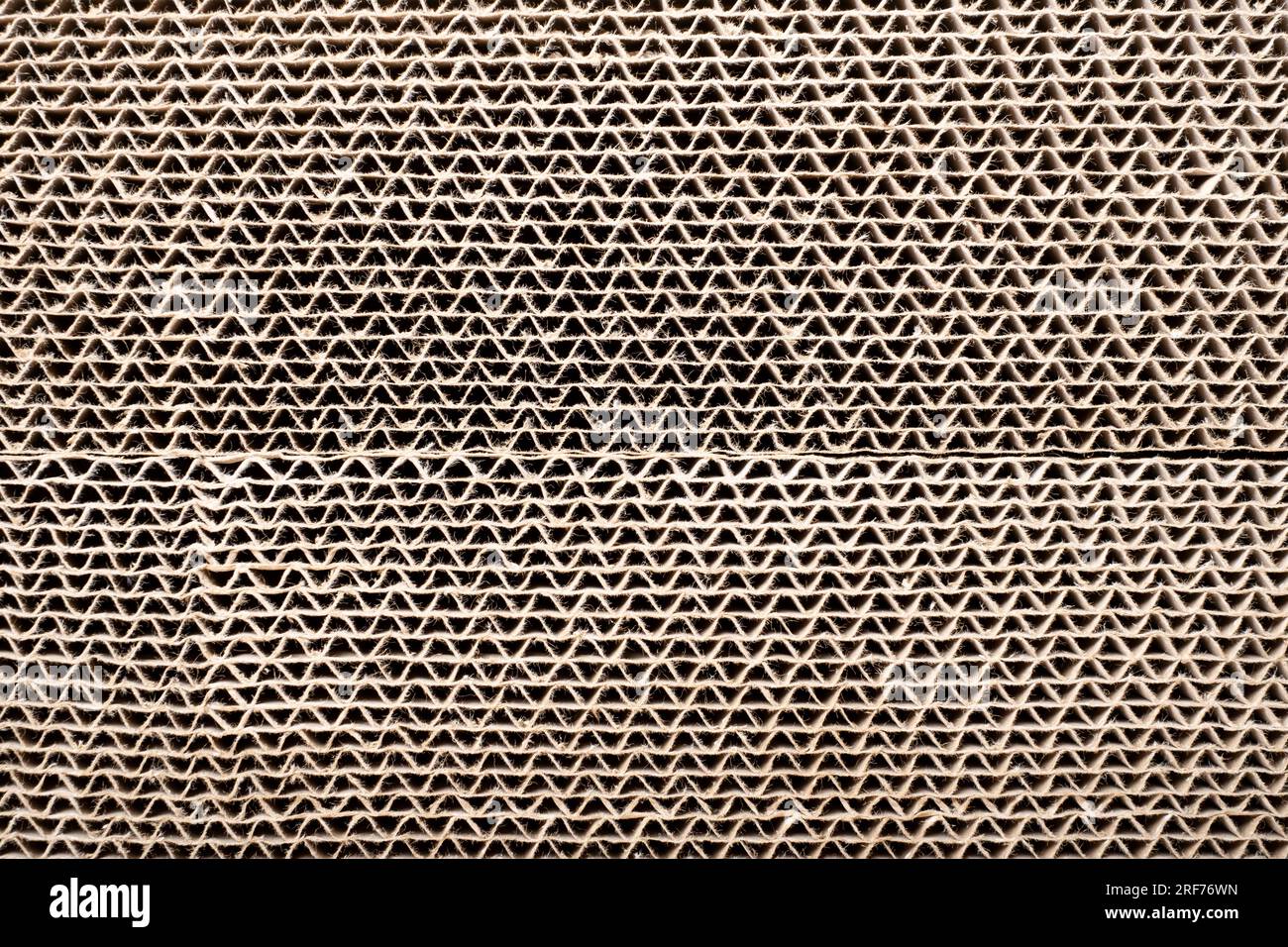 Corrugated Cardboard packing material. Texture of corrugated paper ...