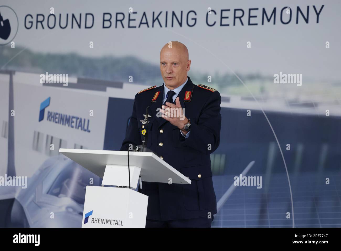 Weeze, Germany. 01st Aug, 2023. Ingo Gerhartz, Lieutenant General and ...