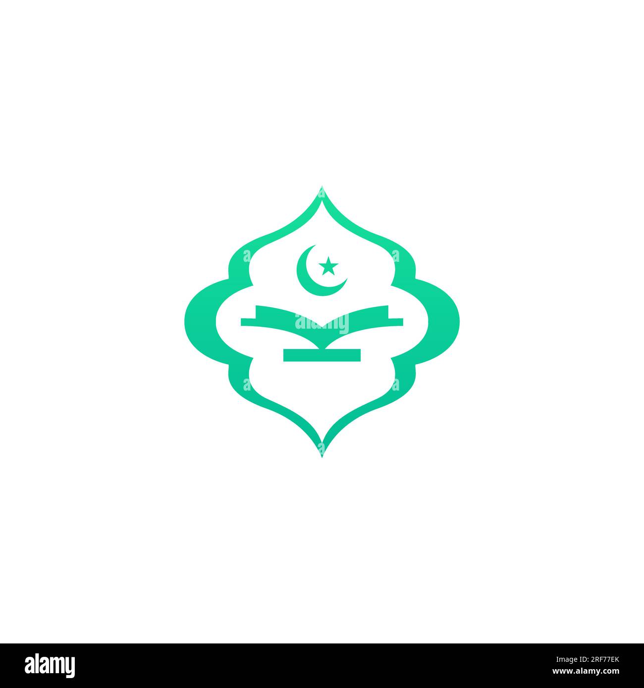 Quran icon design illustration vector. Quran Logo Simple Stock Vector ...