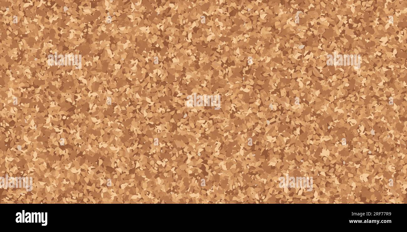 Seamless noticeboard with cork texture. Corkboard for pinning notes, to ...