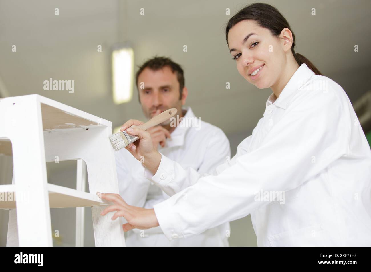 professional interior renovation crew at work in house Stock Photo - Alamy