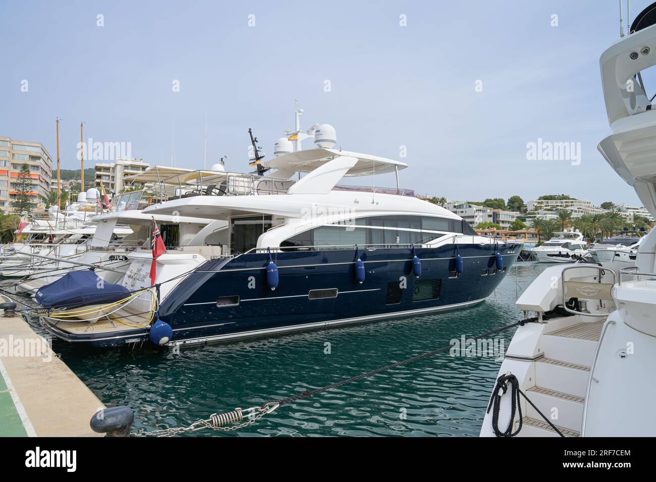 Yachten, Marina, Hafen Puerto Portals, Portals Nous, Mallorca, Spanien ...