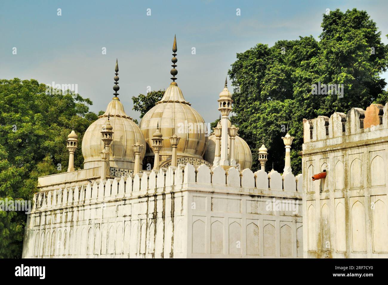 Moti Masjid (Pearl Mosque), Red Fort Complex, New Delhi, India Stock ...