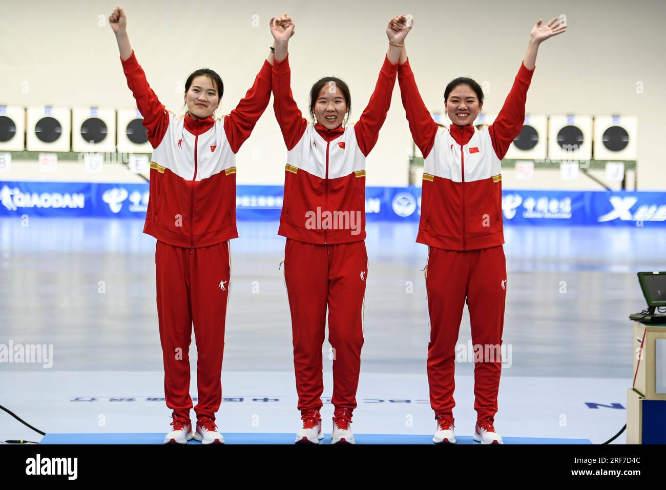Chengdu, China's Sichuan Province. 1st Aug, 2023. Xiong Yaxuan, Lin ...