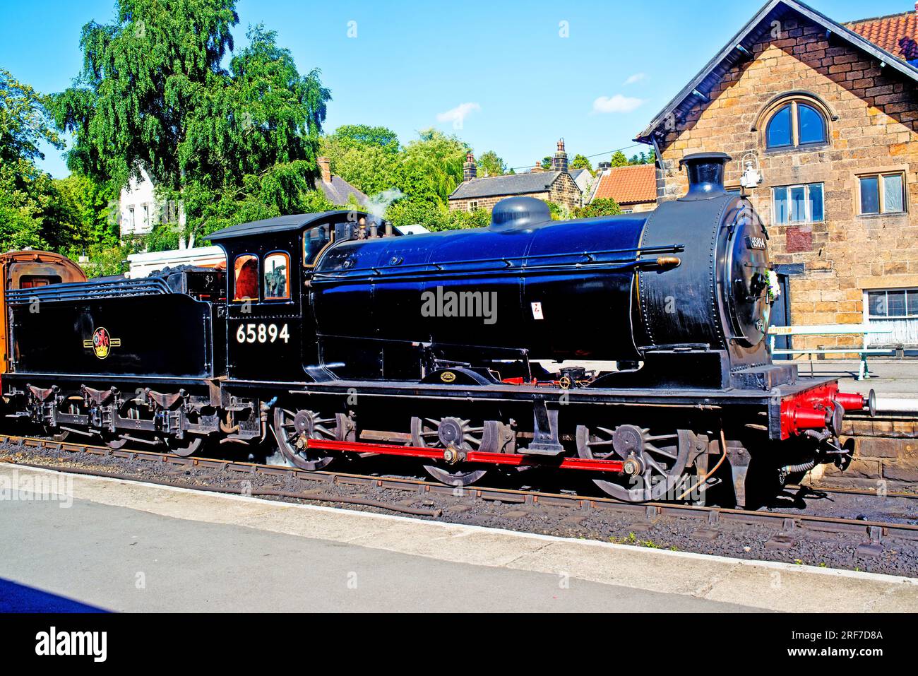 Class J27 No 65894 , Grosmont North Yorkshire Moors Railway, England ...