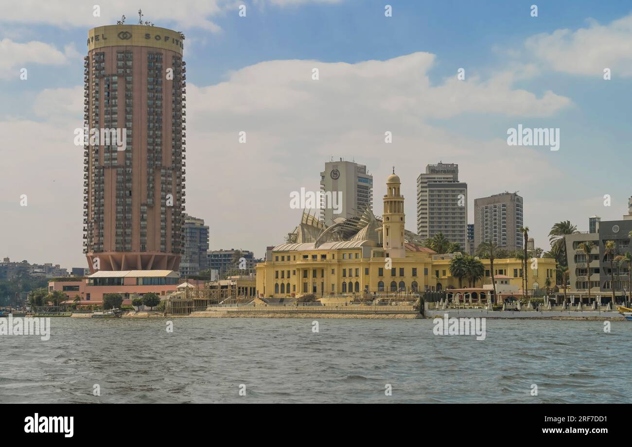 Hotel Sofitel, Museum of the Revolutionary Command, Nil, Kairo, Ägypten ...