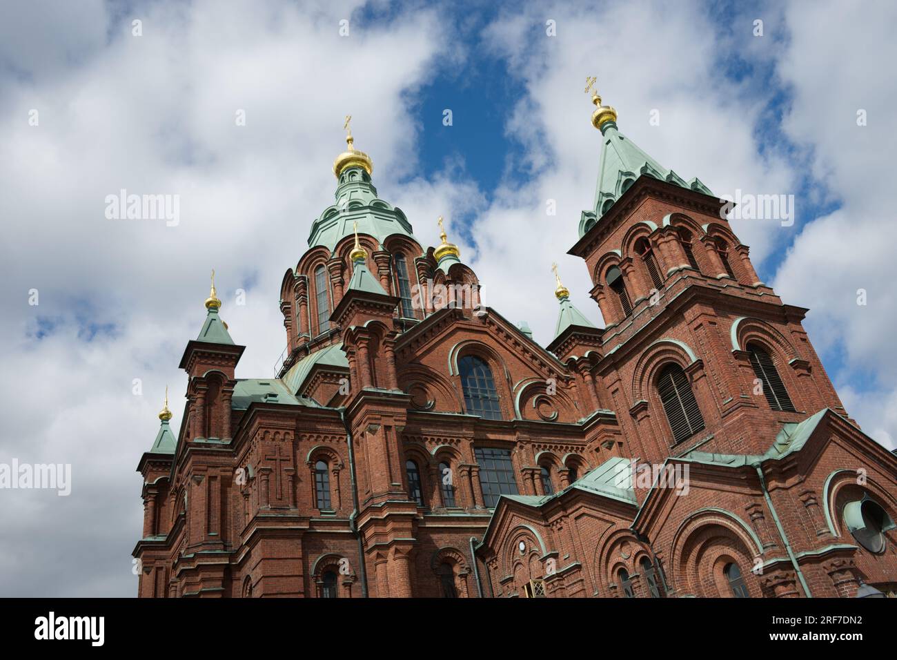 Greek Orthodox Uspenski Cathedral Helsinki, Finland Stock Photo - Alamy