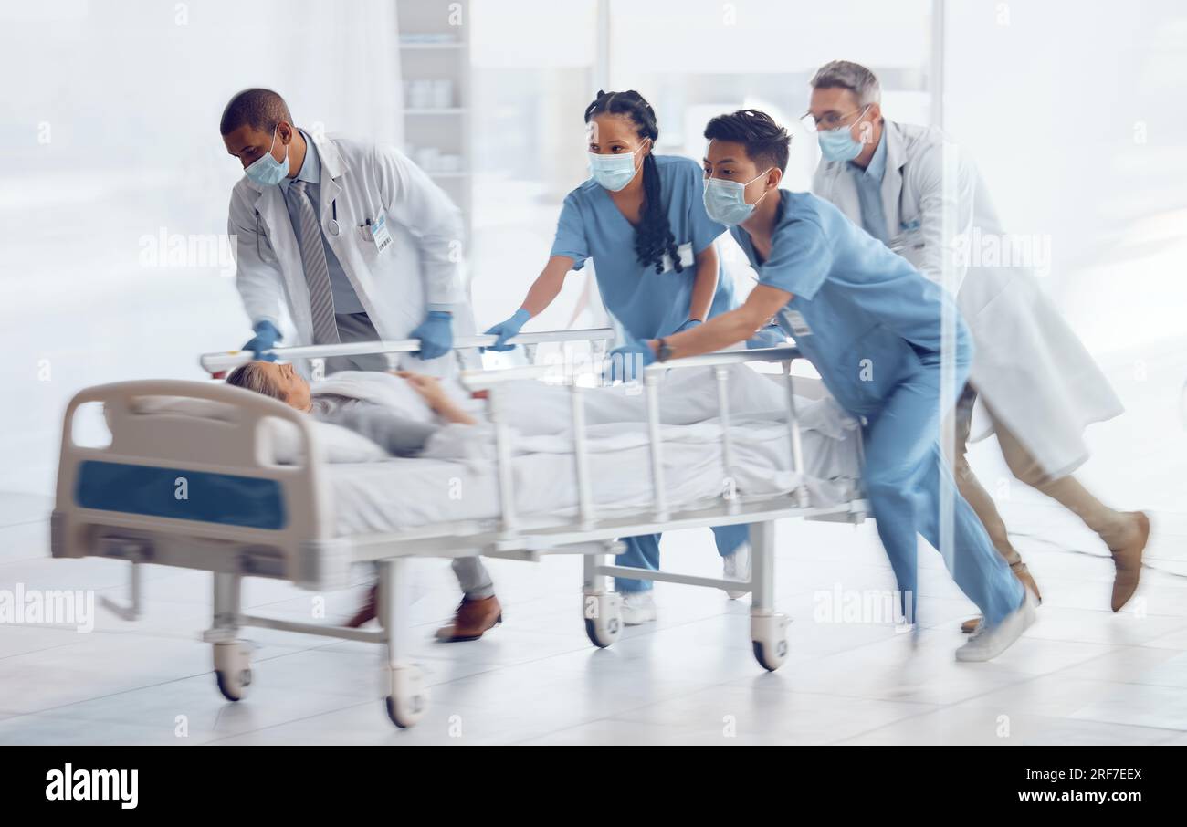 Hospital patient assessment bed hi-res stock photography and images - Alamy