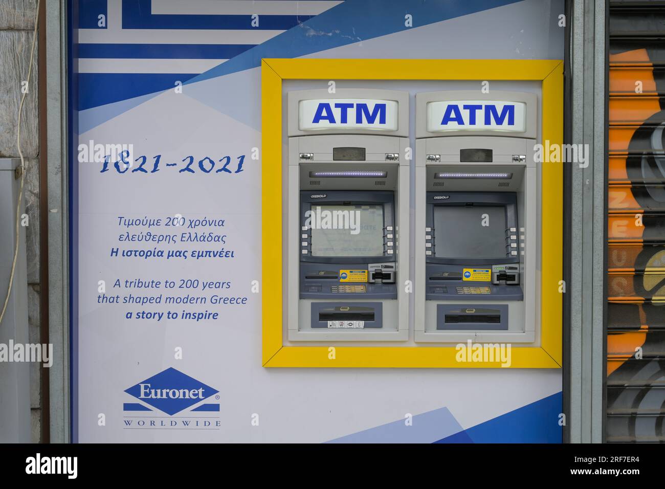 Geldautomat griechenland hi-res stock photography and images - Alamy