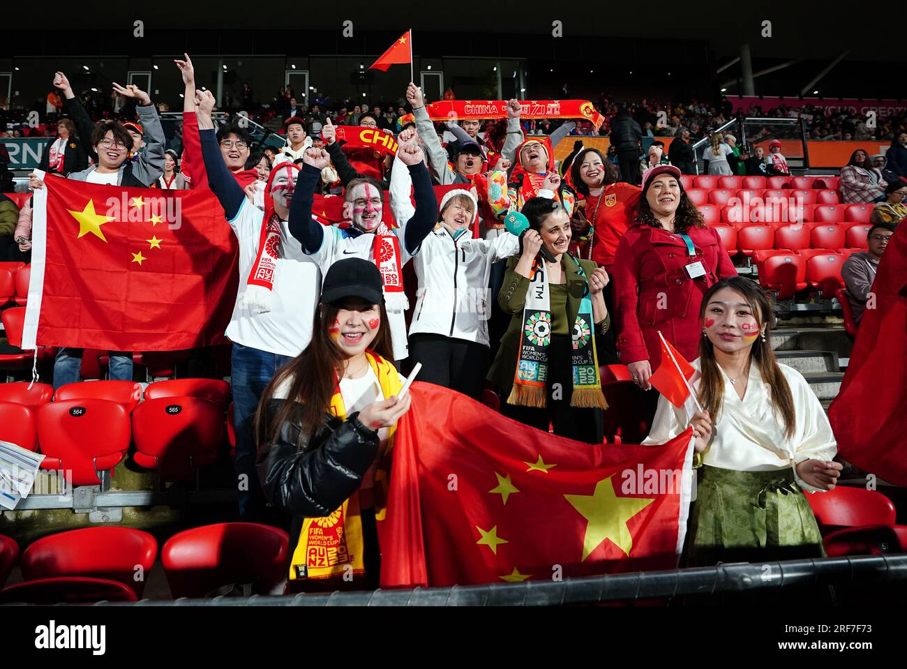 China and England fans in the stands during the FIFA Women's World Cup ...
