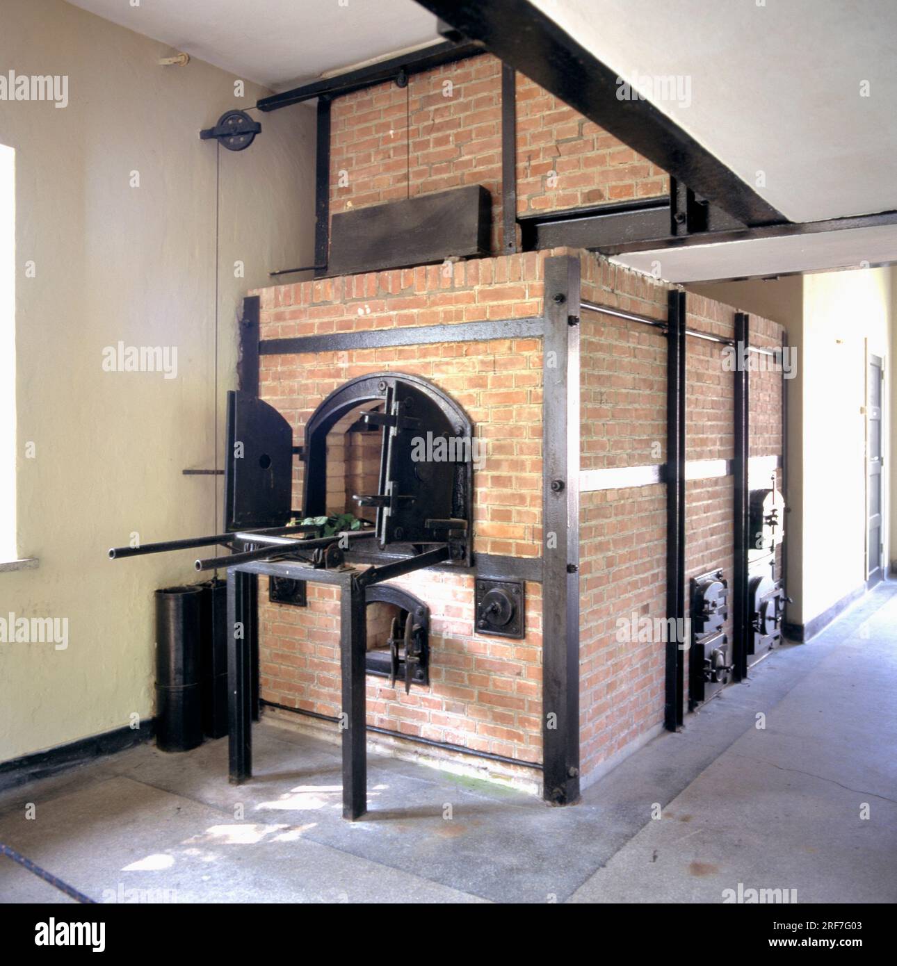 VUGHT,HOLLAND-AUGUST 01, 2023: Crematorium room with ovens at former ...