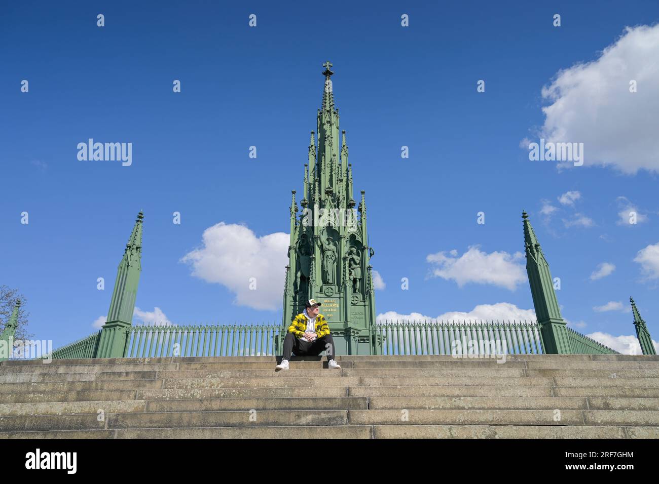 Nationaldenkmal für die Befreiungskriege, Viktoriapark, Kreuzberg ...