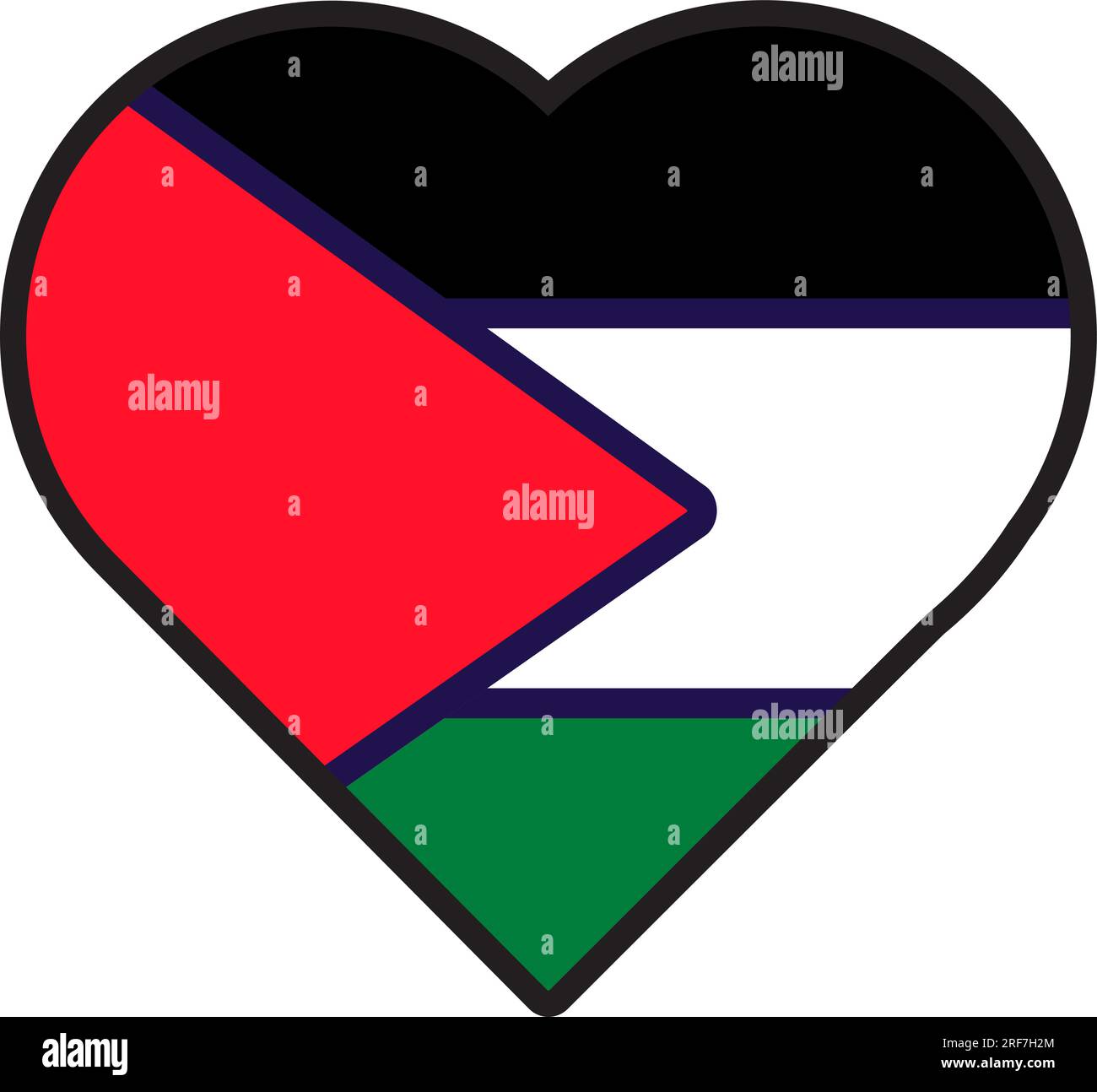 Palestine flag cartoon vector hi-res stock photography and images - Alamy