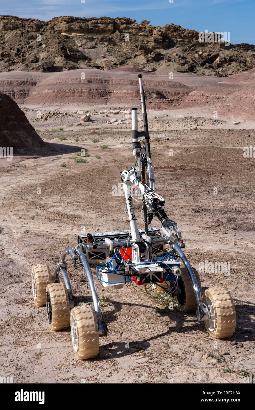The PCZ Mars Rover in the University Rover Challenge, Mars Desert ...