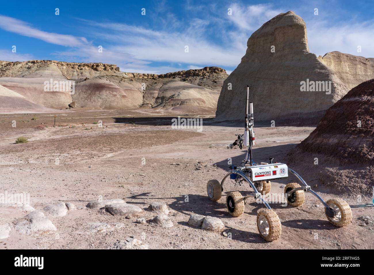 The PCZ Mars Rover in the University Rover Challenge, Mars Desert ...