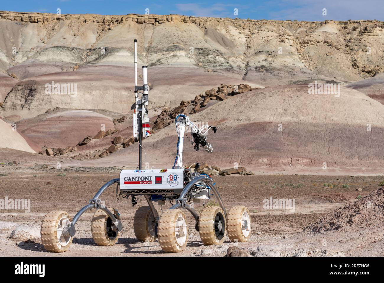 The PCZ Mars Rover in the University Rover Challenge, Mars Desert ...