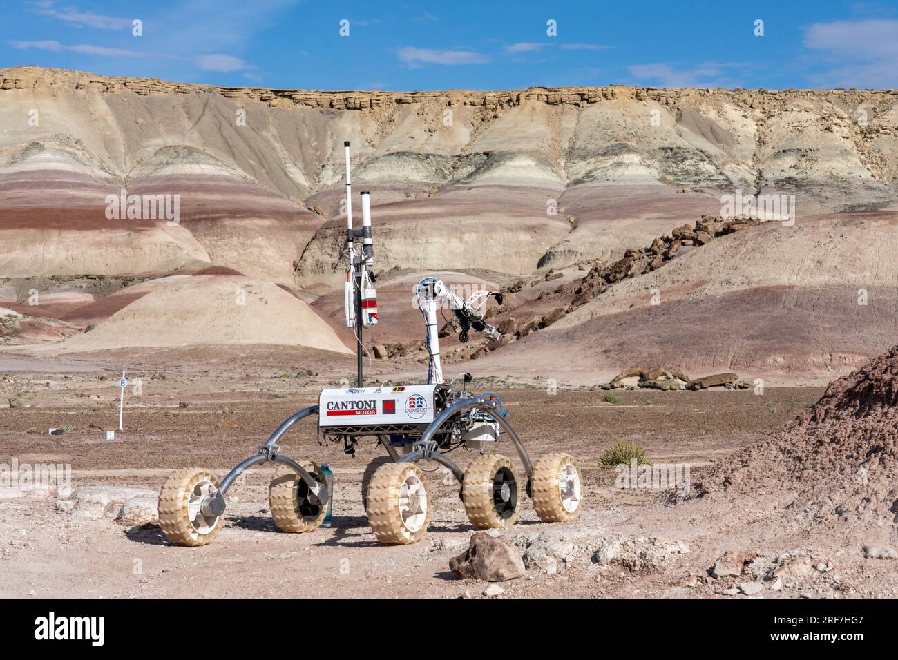 The PCZ Mars Rover in the University Rover Challenge, Mars Desert ...