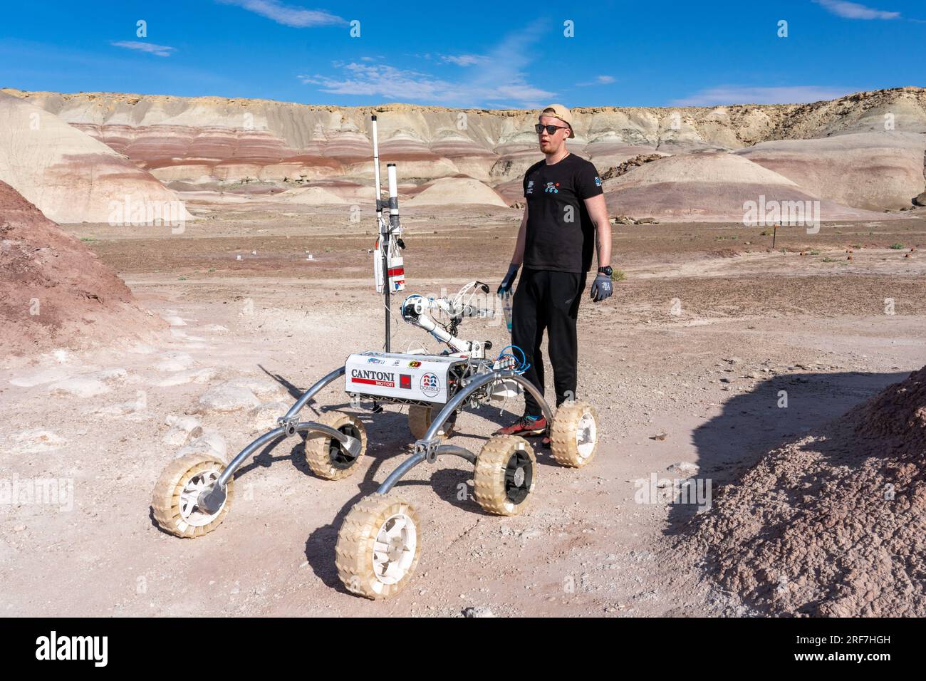 The PCZ Mars Rover in the University Rover Challenge, Mars Desert ...