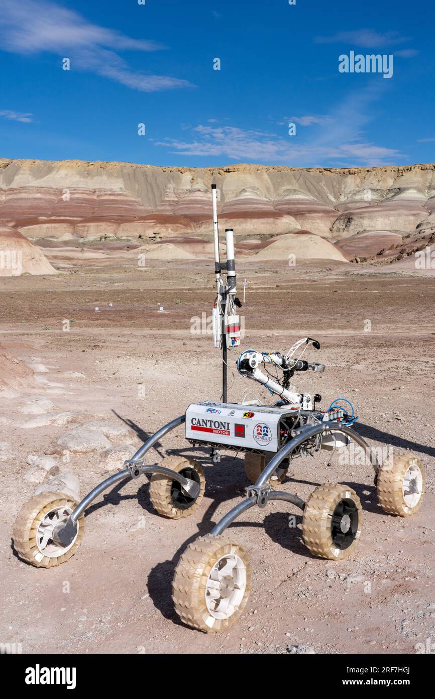 The PCZ Mars Rover in the University Rover Challenge, Mars Desert ...