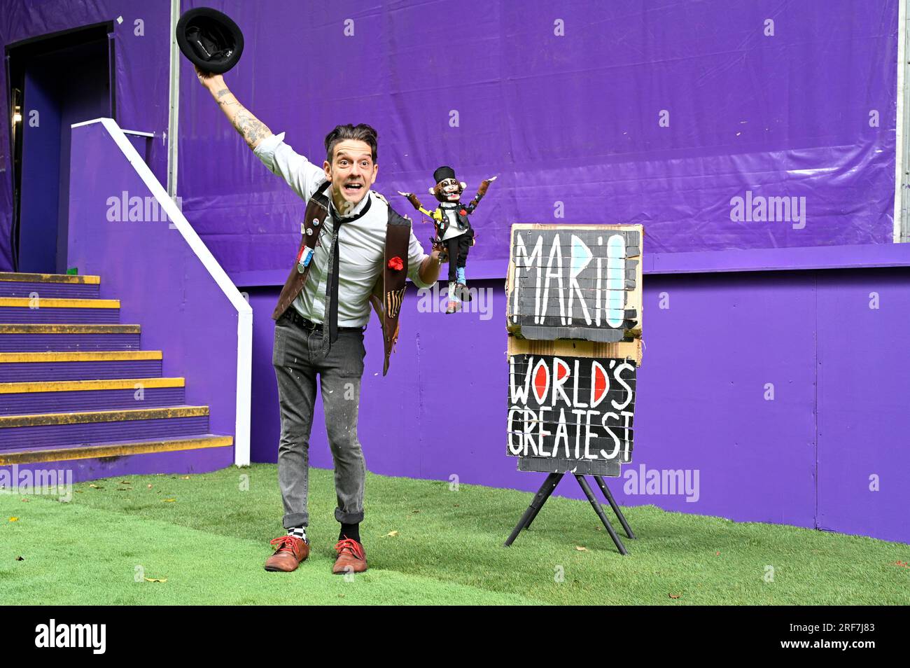 Edinburgh, Scotland, UK. 1st Aug 2023. Edinburgh Fringe:Mario the Maker ...