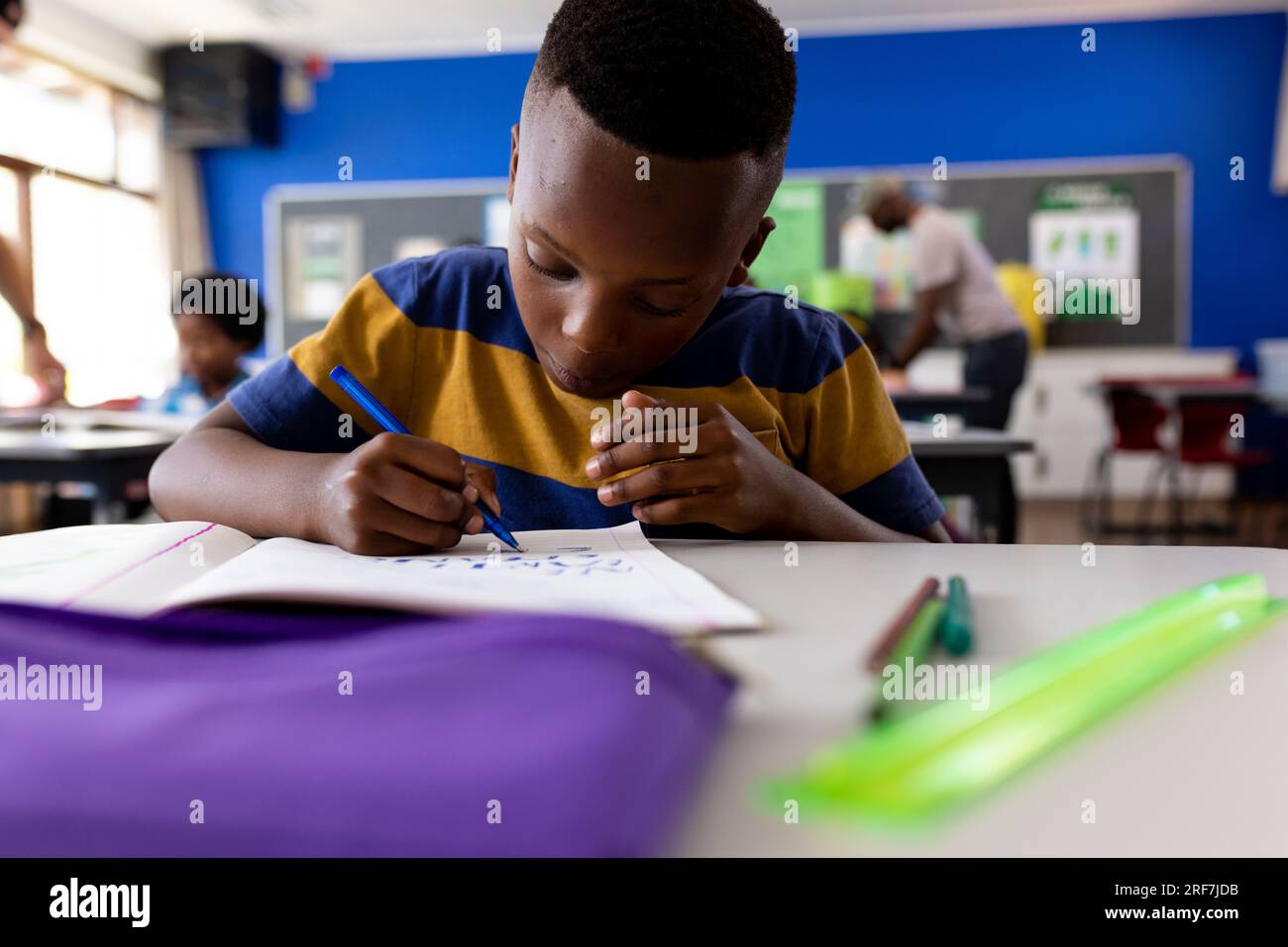 Portrait of african school boy hi-res stock photography and images - Alamy