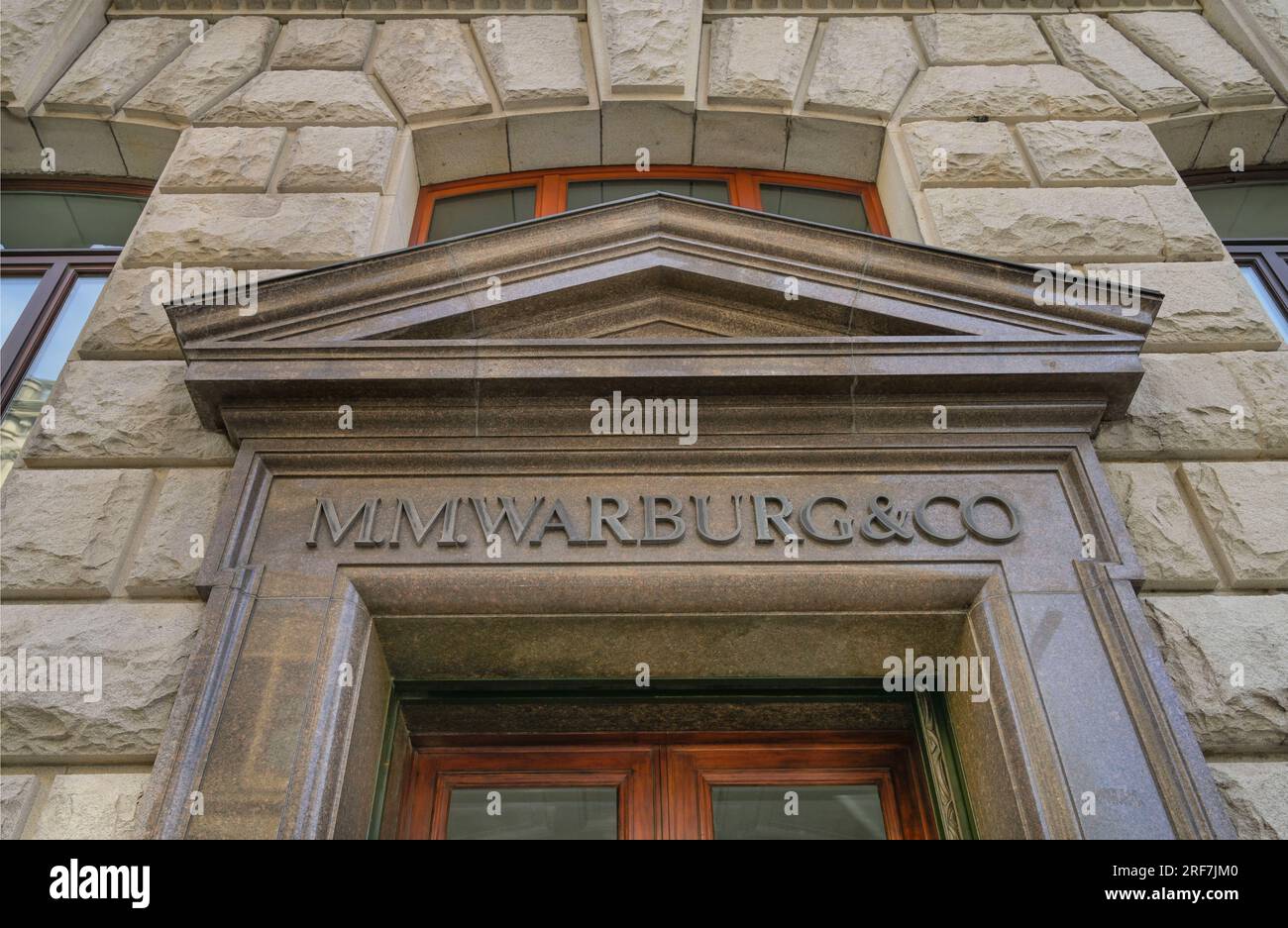 Warburg Bank, Ferdinandstraße, Alstertor, Hamburg, Deutschland Stock ...