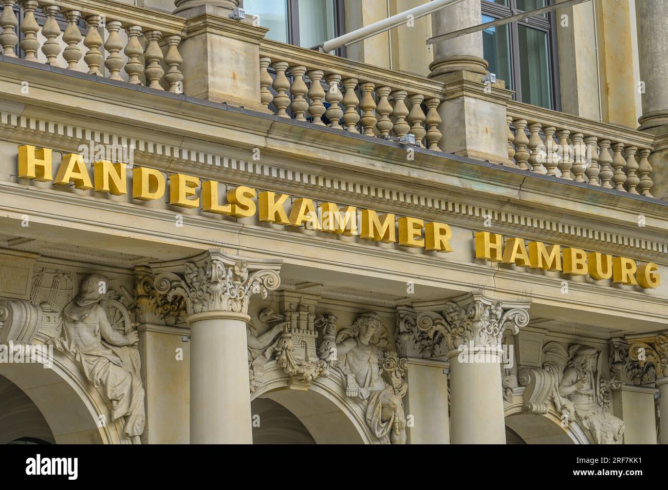 Handelskammer Hamburg, Adolphsplatz, Hamburg, Deutschland Stock Photo ...
