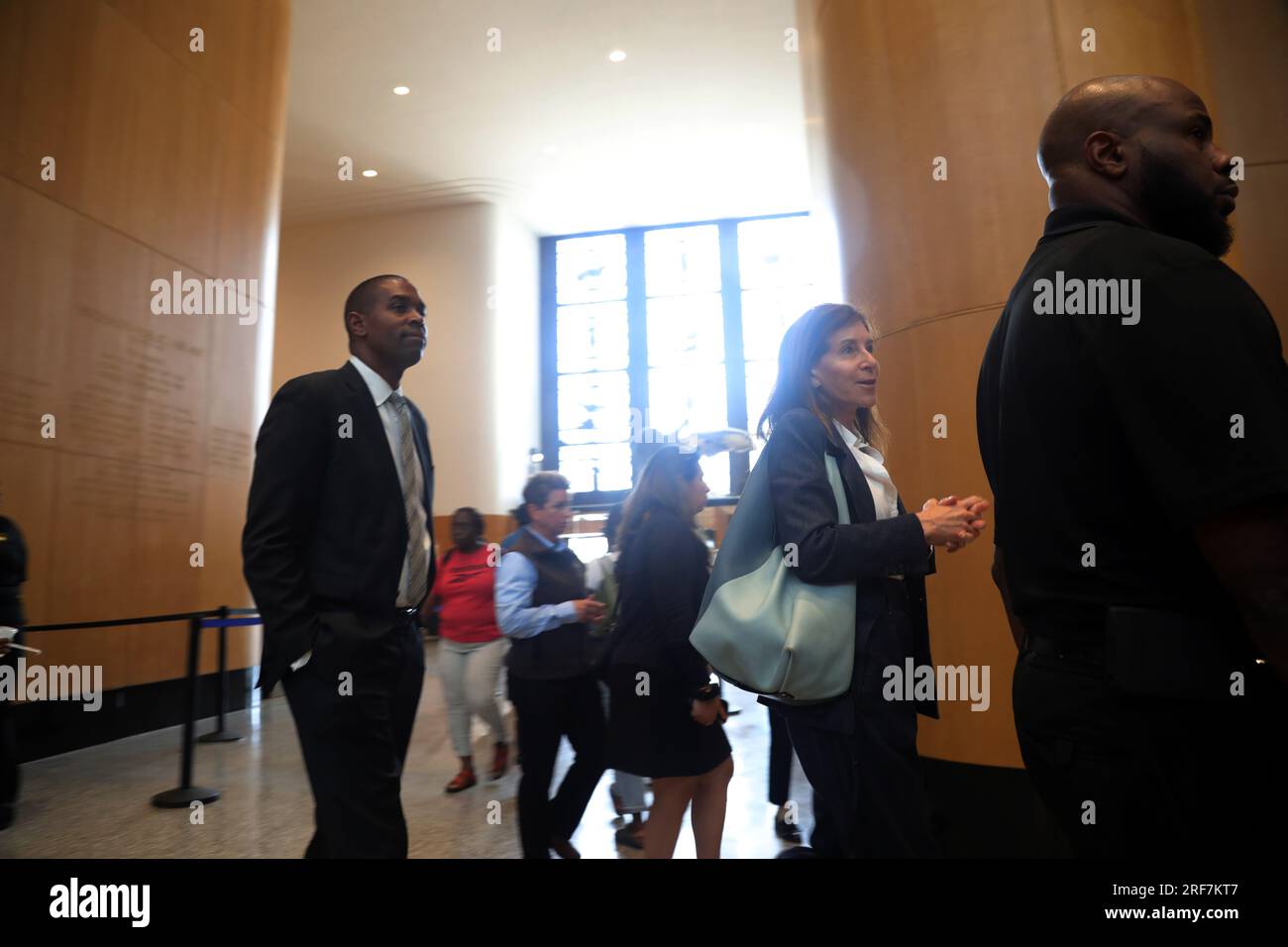 NEW YORK, JULY 31: New York Lieutenant Governor Antonio Delgado visits ...