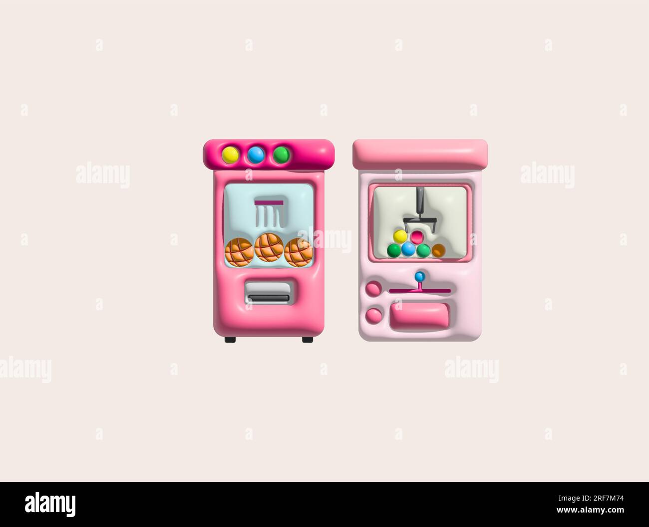 3d ball game box icon and pick up the ball Game cabinet for childhood ...