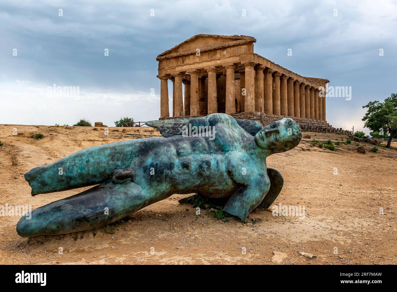 The Temple of Concordia is a Greek temple of the ancient city of ...