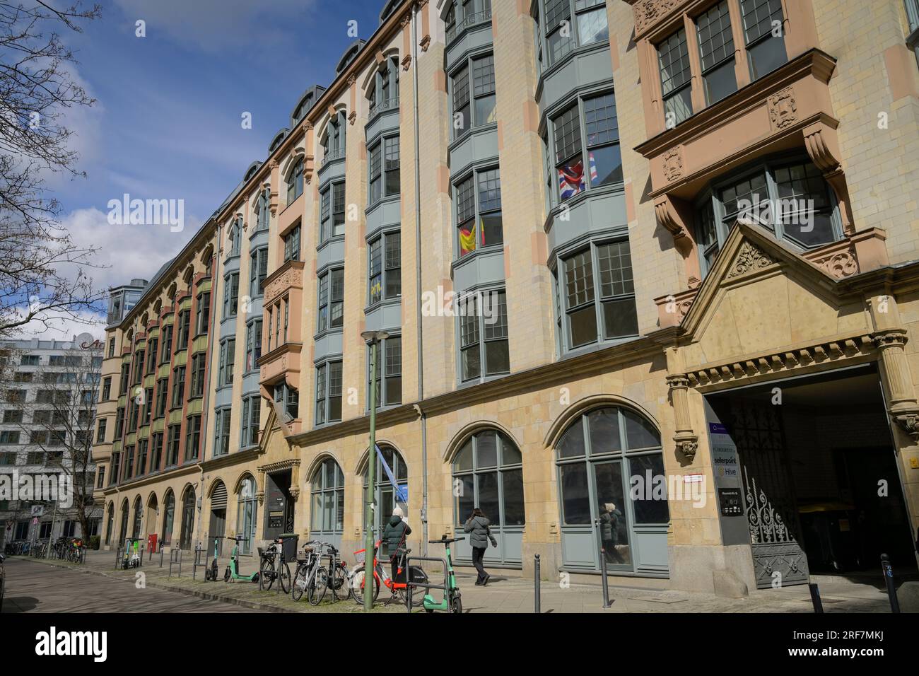 Altbauten, Wohn- und Geschäftshäuser, Rosenstraße, Mitte, Berlin ...