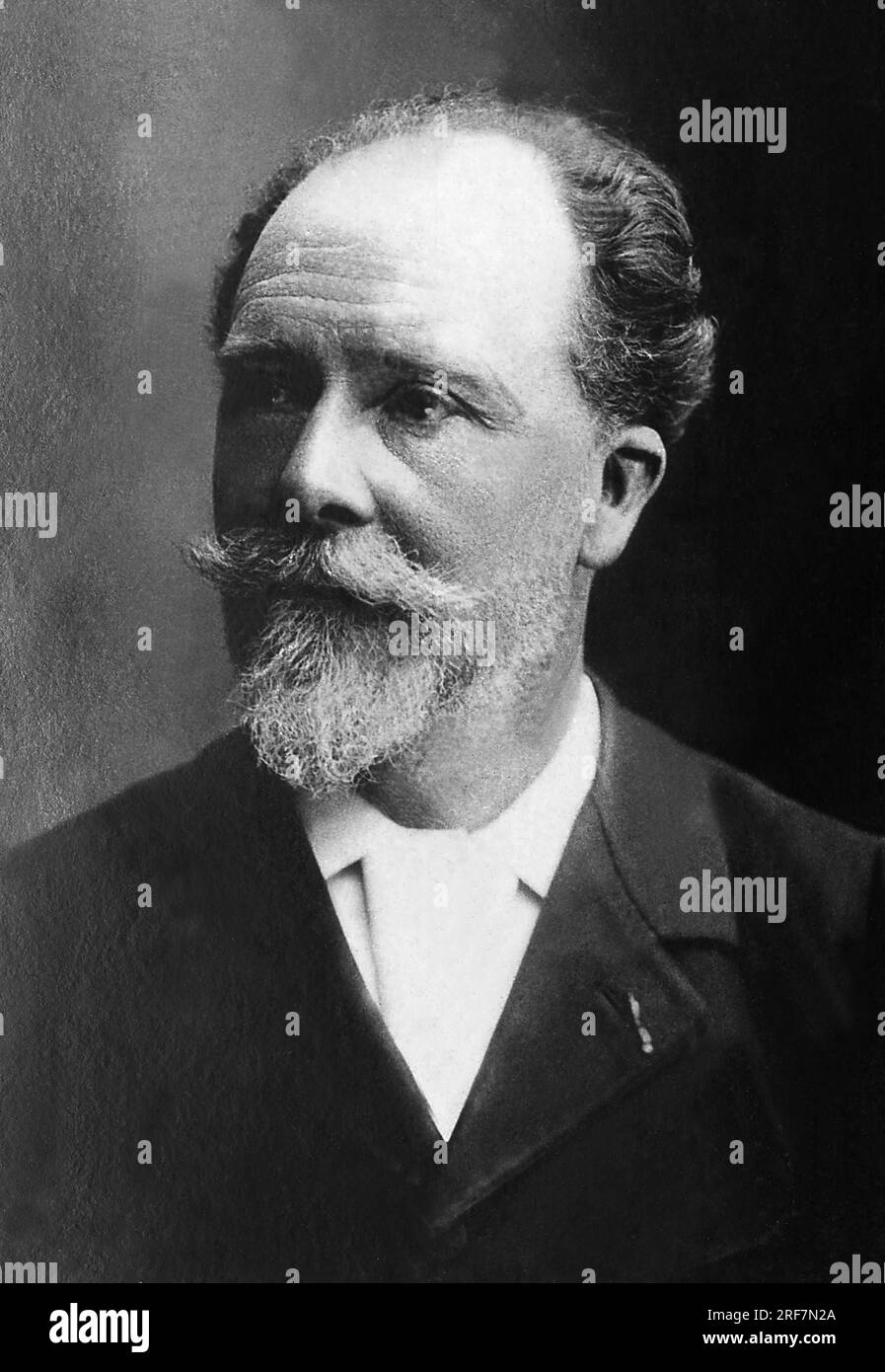 Portrait de Pierre Paul Leon Glaize (1842-1932), peintre francais Stock ...