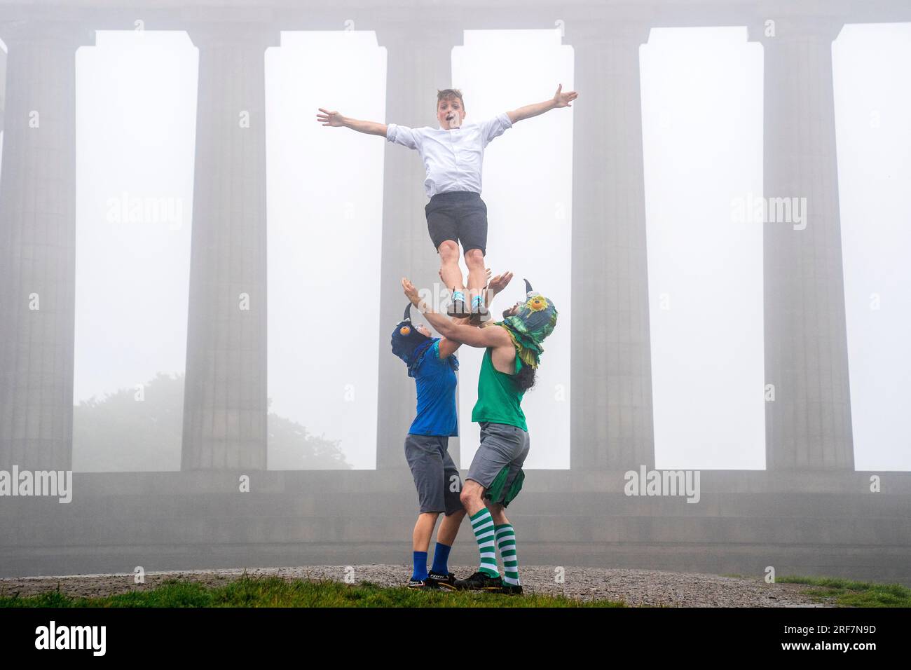 Performers (left to right) Lisa Whitmore, Toffy Paulweber and Jared ...