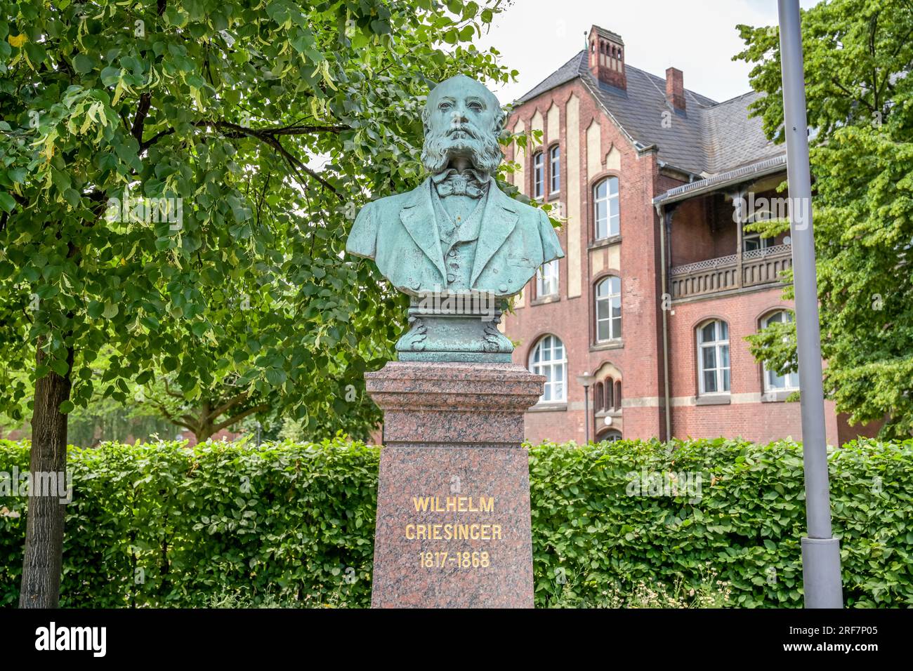 Büste, Wilhelm Griesinger, Charite, Mitte, Berlin, Deutschland ...